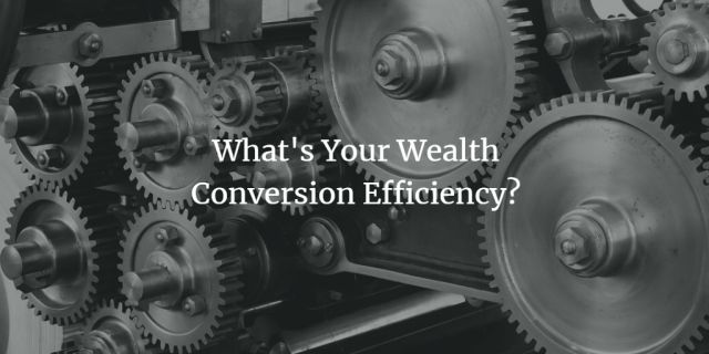 Wealth Conversion Efficiency Adjusted For Inflation