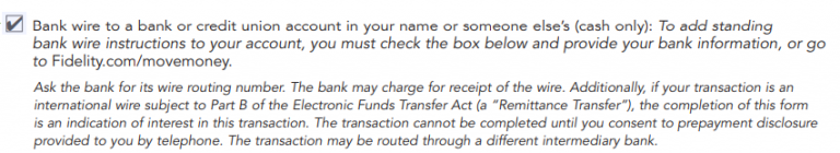Free International Wire Transfer via Fidelity or Vanguard