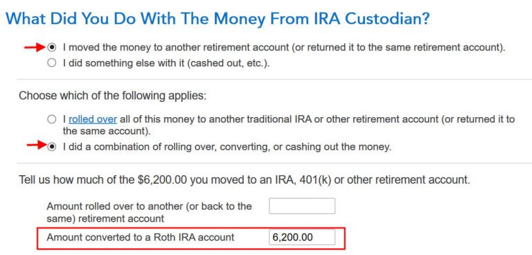 How To Report 2021 Backdoor Roth In TurboTax (Updated)