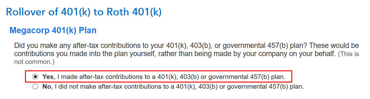 How To Enter 2024 Mega Backdoor Roth in TurboTax (Updated)