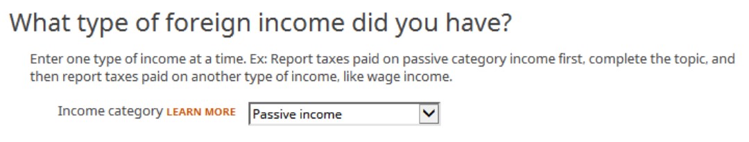 How to Enter 2024 Foreign Tax Credit Form 1116 in H&R Block