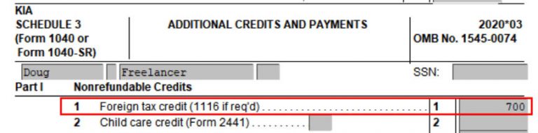 How to Enter 2024 Foreign Tax Credit Form 1116 in H&R Block