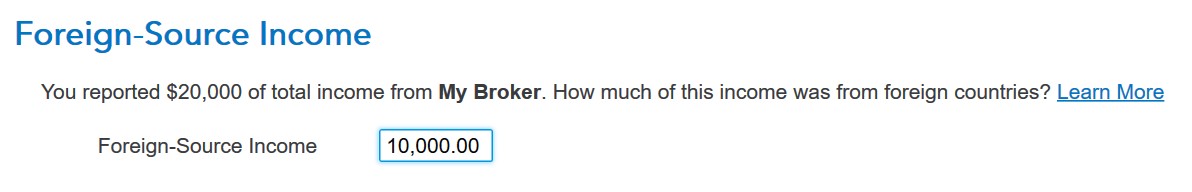 How to Enter 2024 Foreign Tax Credit Form 1116 in TurboTax