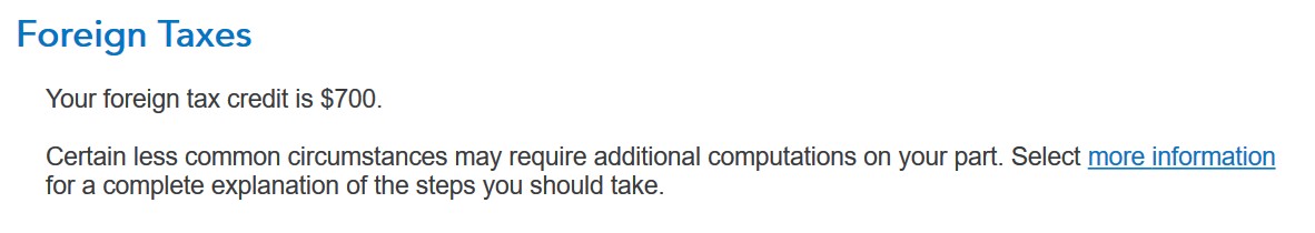 How to Enter 2024 Foreign Tax Credit Form 1116 in TurboTax