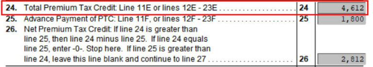 Self-Employed ACA Health Insurance Subsidy In H&R Block