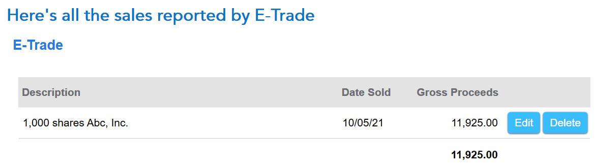 How To Enter 2022 ESPP Sales In TurboTax: Adjust Cost Basis