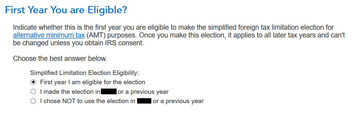 How to Enter 2024 Foreign Tax Credit Form 1116 in TurboTax