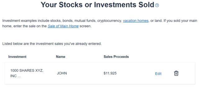 How to Enter 2024 ESPP Sold in FreeTaxUSA: Adjust Cost Basis