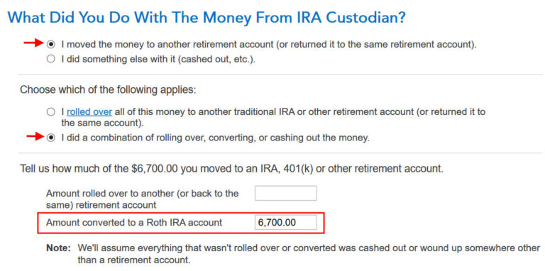 How To Report 2023 Backdoor Roth In TurboTax (Updated)