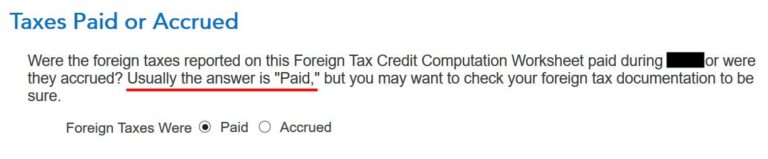 How to Enter 2024 Foreign Tax Credit Form 1116 in TurboTax