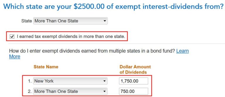 State Tax-Free Muni Income in TurboTax, H&R Block, FreeTaxUSA