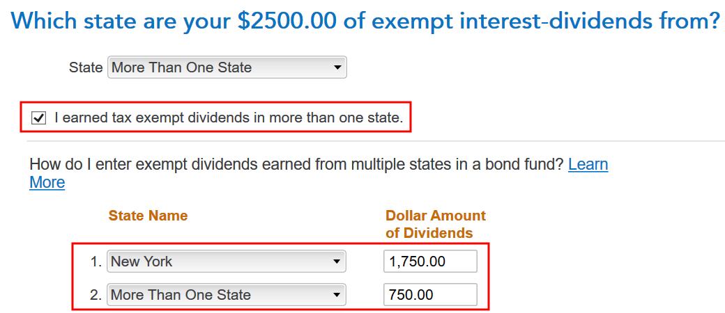 State Tax-Free Muni Income in TurboTax, H&R Block, FreeTaxUSA