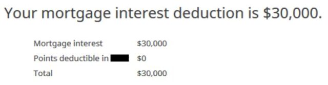 2024 Mortgage Interest Limit in TurboTax, H&R Block, FreeTaxUSA