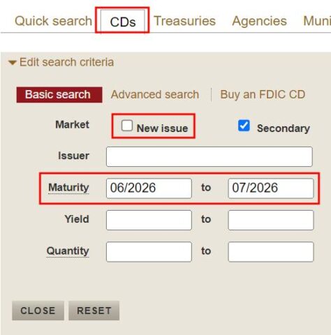 How to Buy CDs in a Fidelity or Vanguard Brokerage Account