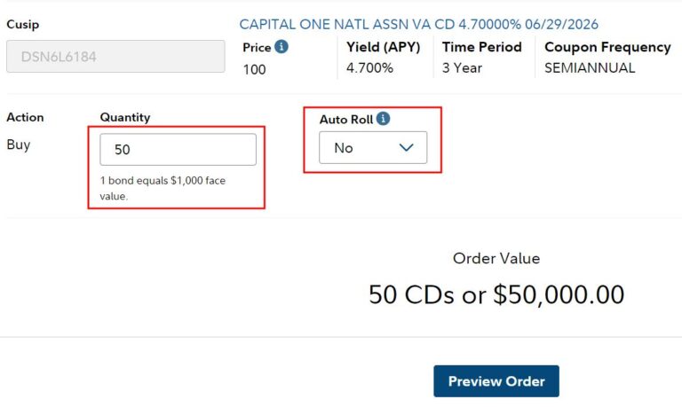 How to Buy CDs in a Fidelity or Vanguard Brokerage Account