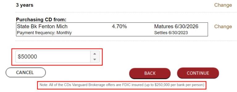 How to Buy CDs in a Fidelity or Vanguard Brokerage Account