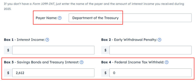 I Bonds Interest in TurboTax, H&R Block, FreeTaxUSA