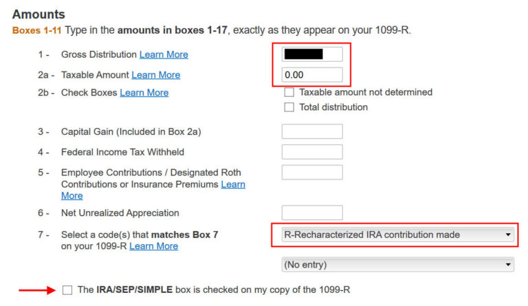 Split-Year Backdoor Roth IRA in TurboTax, Year 2