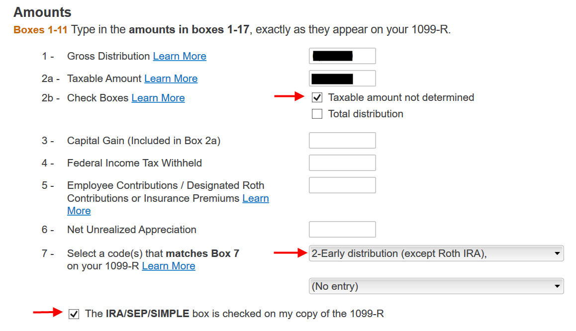 Split-Year Backdoor Roth IRA in TurboTax, Year 2