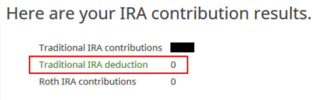 Backdoor Roth in H&R Block: Recharacterized in the Same Year